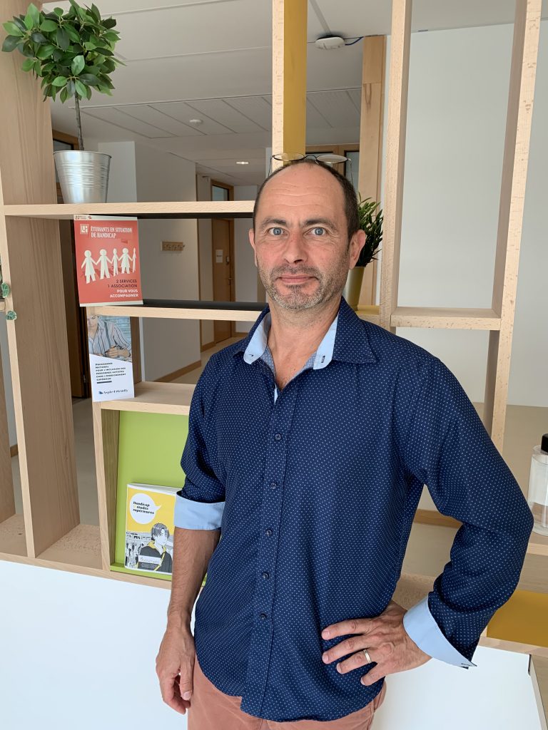 Pascal Hilber, chargé de mission Handicap - Université de Rouen Normandie