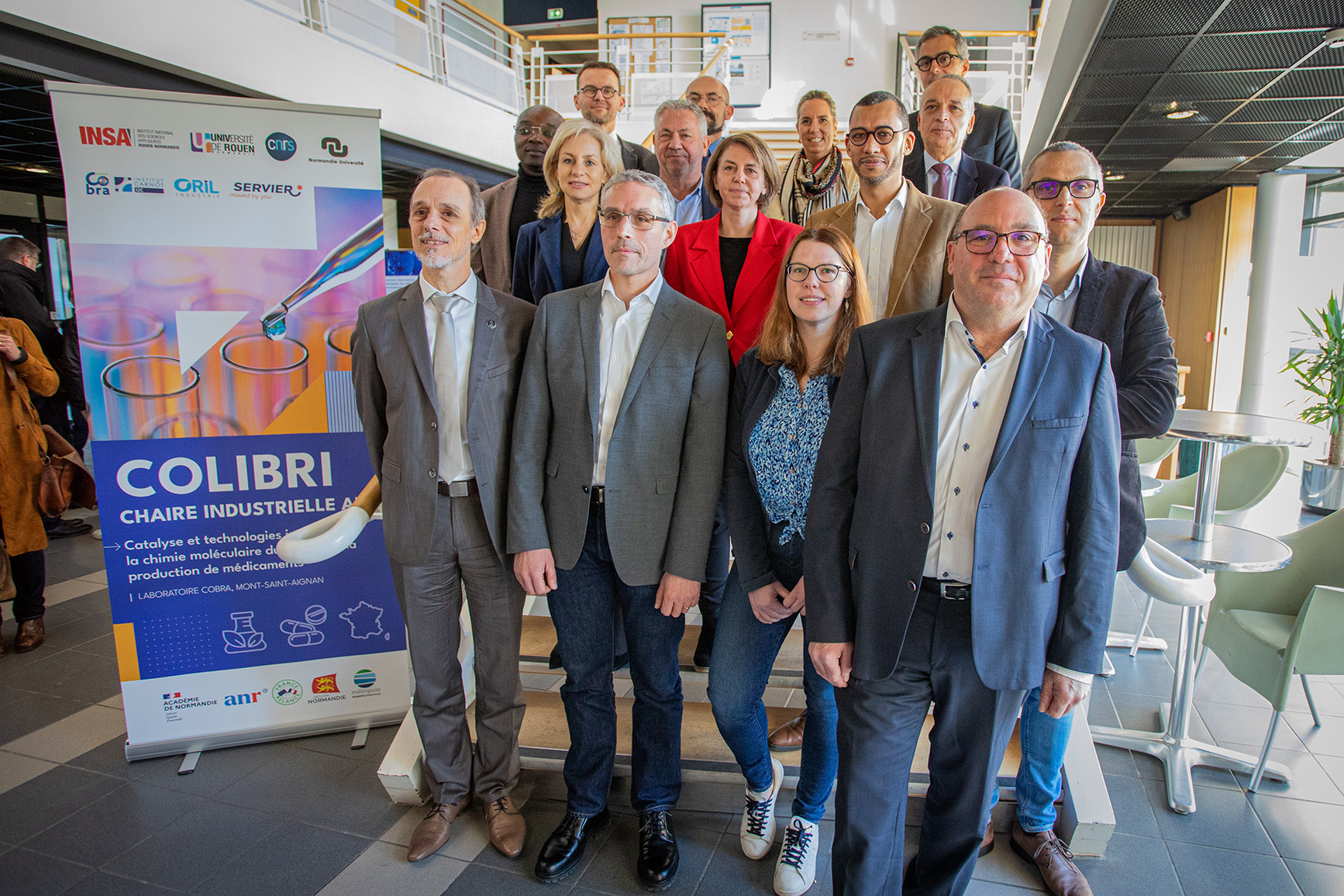 Colibri : une collaboration autour du médicament de demain - Université de Rouen Normandie